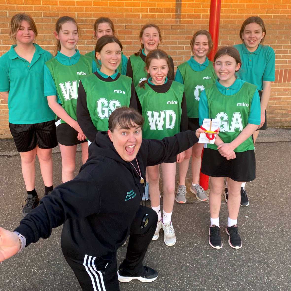 Double success for Netball Teams in the first game of the season – Giles Academy
