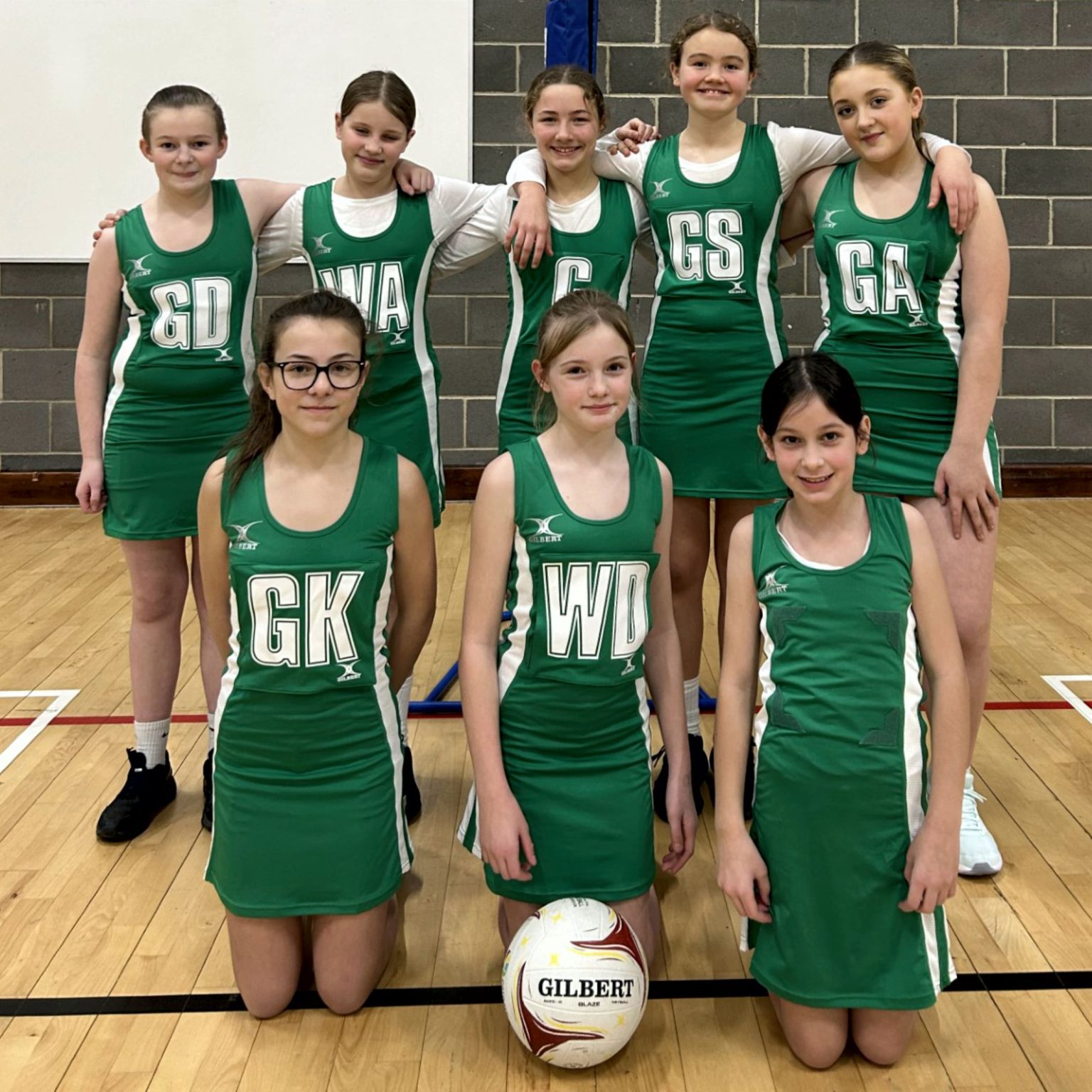 Year 7 Netball Team score 50 goals in their first two games – Giles Academy