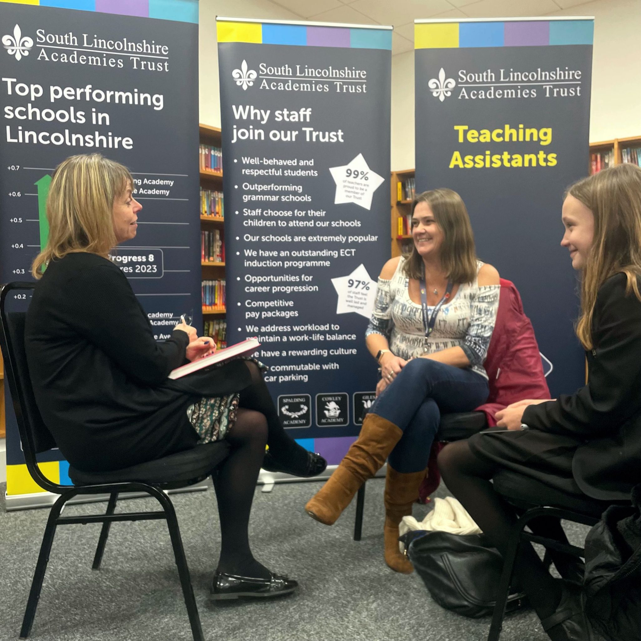 Recruitment Roadshows attract new teachers and support staff – Giles ...