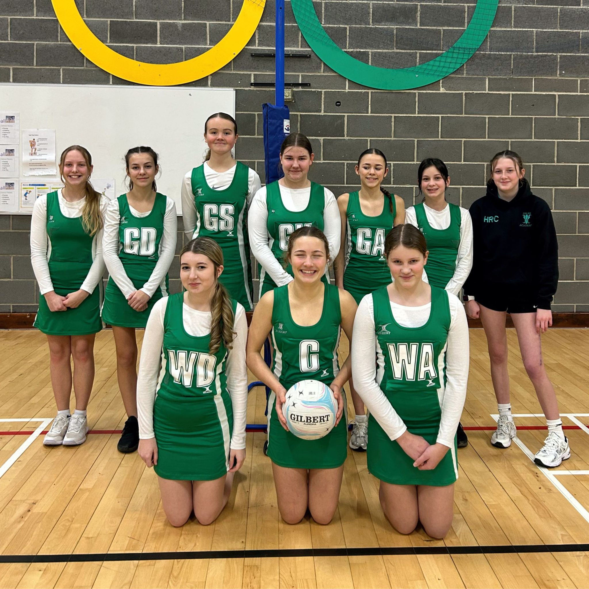 First matches of the season for U12 and U14 netball teams – Giles Academy