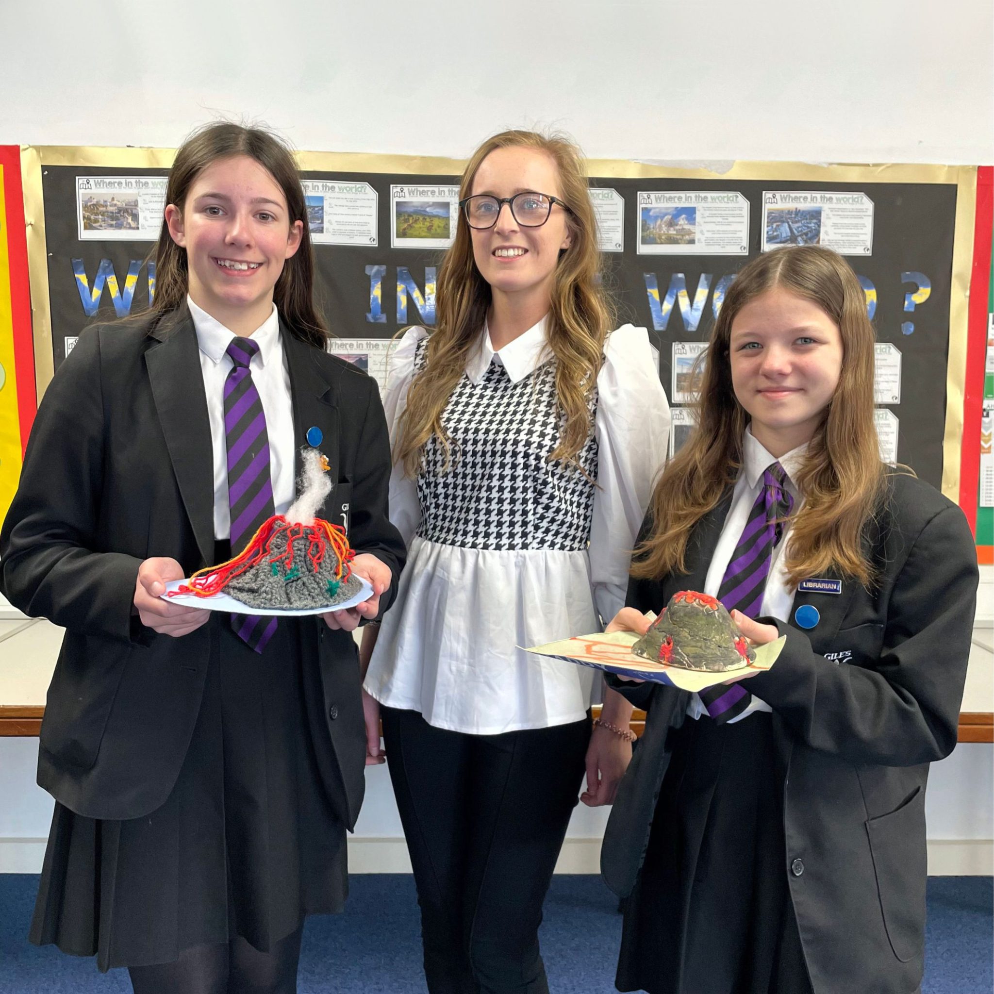 Geography project inspires explosive designs over the Easter holidays ...