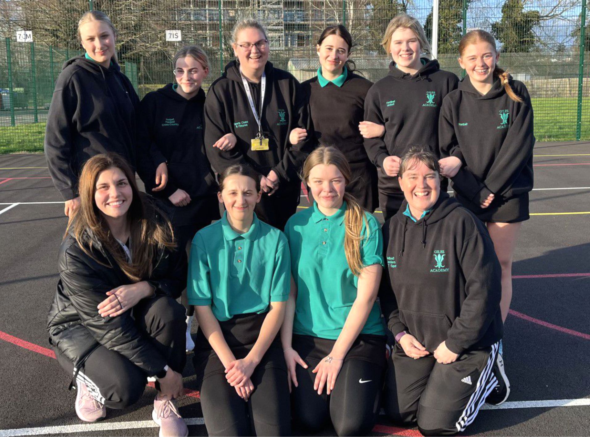 Year 10 Team are winners of District Netball League for a second year – Giles Academy