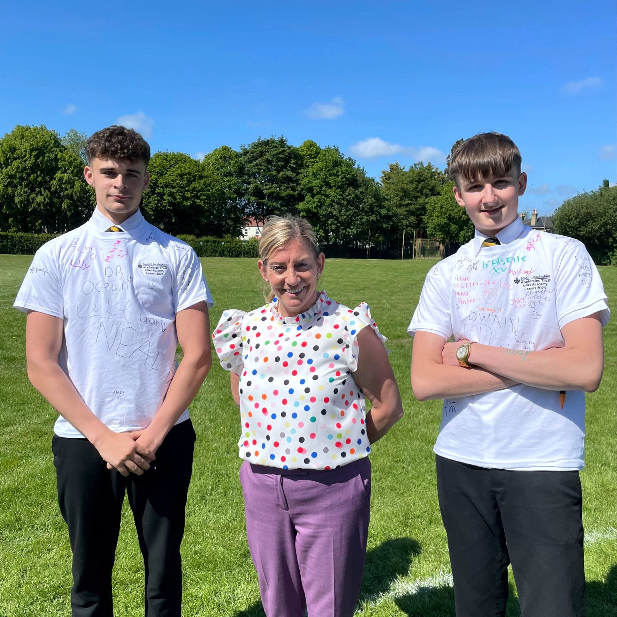 Year 11 are treated on their last day at school – Giles Academy